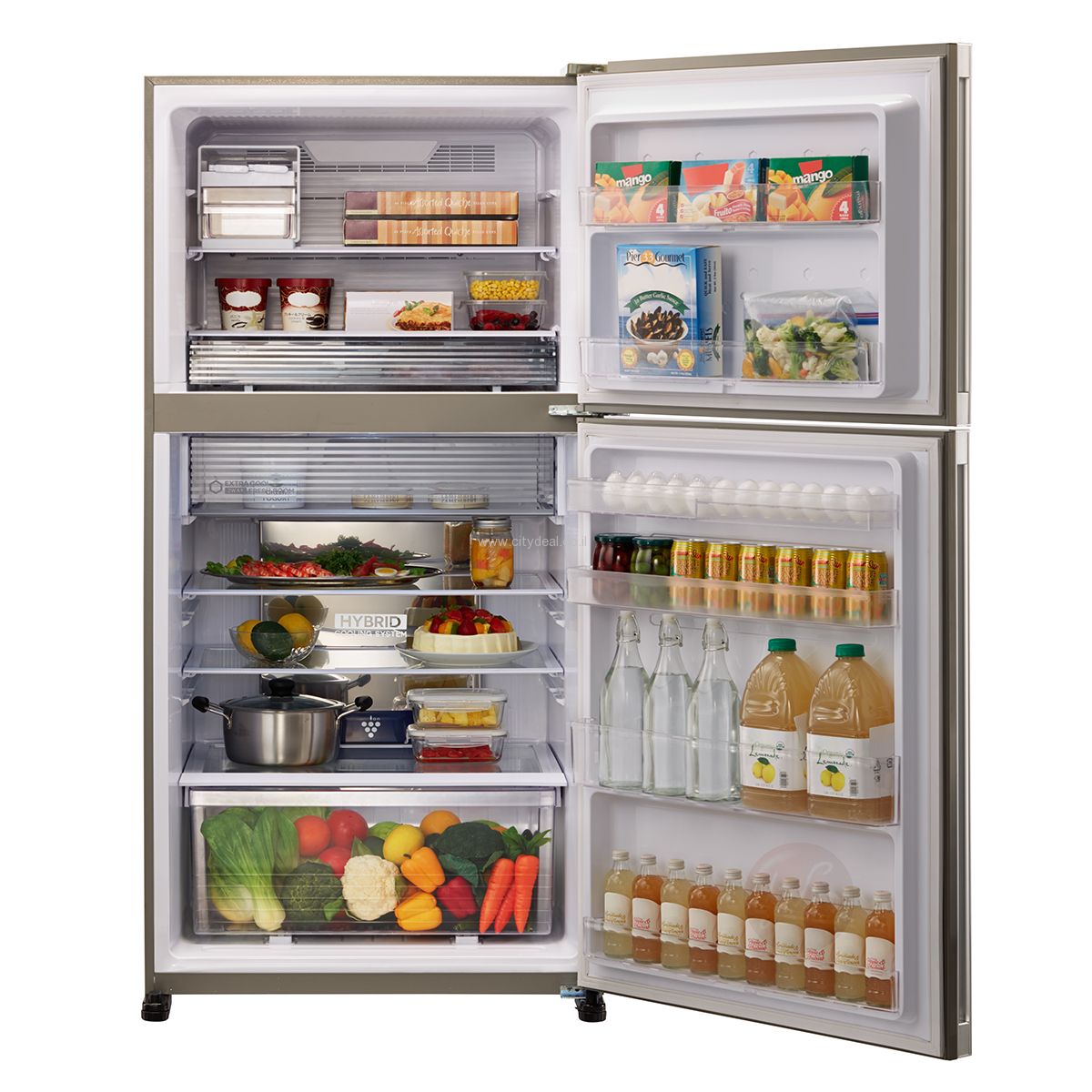 מקרר ‏מקפיא עליון Sharp SJ4660 שארפ | יבואן רשמי | משלוח חינם | אספקה מהירה