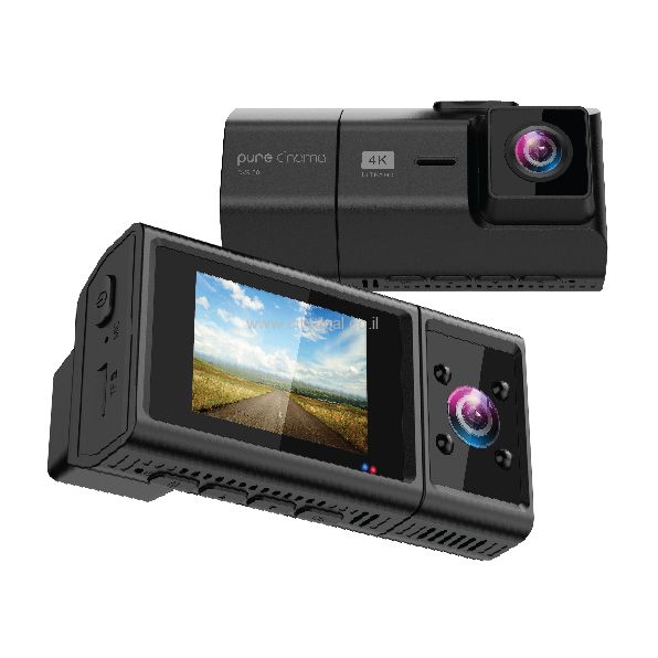 מצלמת דרך לרכב באיכות PURE CINEMA 4K דגם DVR-50 | יבואן רשמי