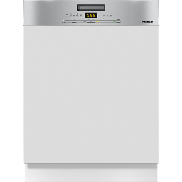 מדיח כלים רחב חצי אינטגרלי 14 מערכות כלים MIELE דגם G 5110 SCI ACTIVE יבואן רשמי - גימור נירוסטה