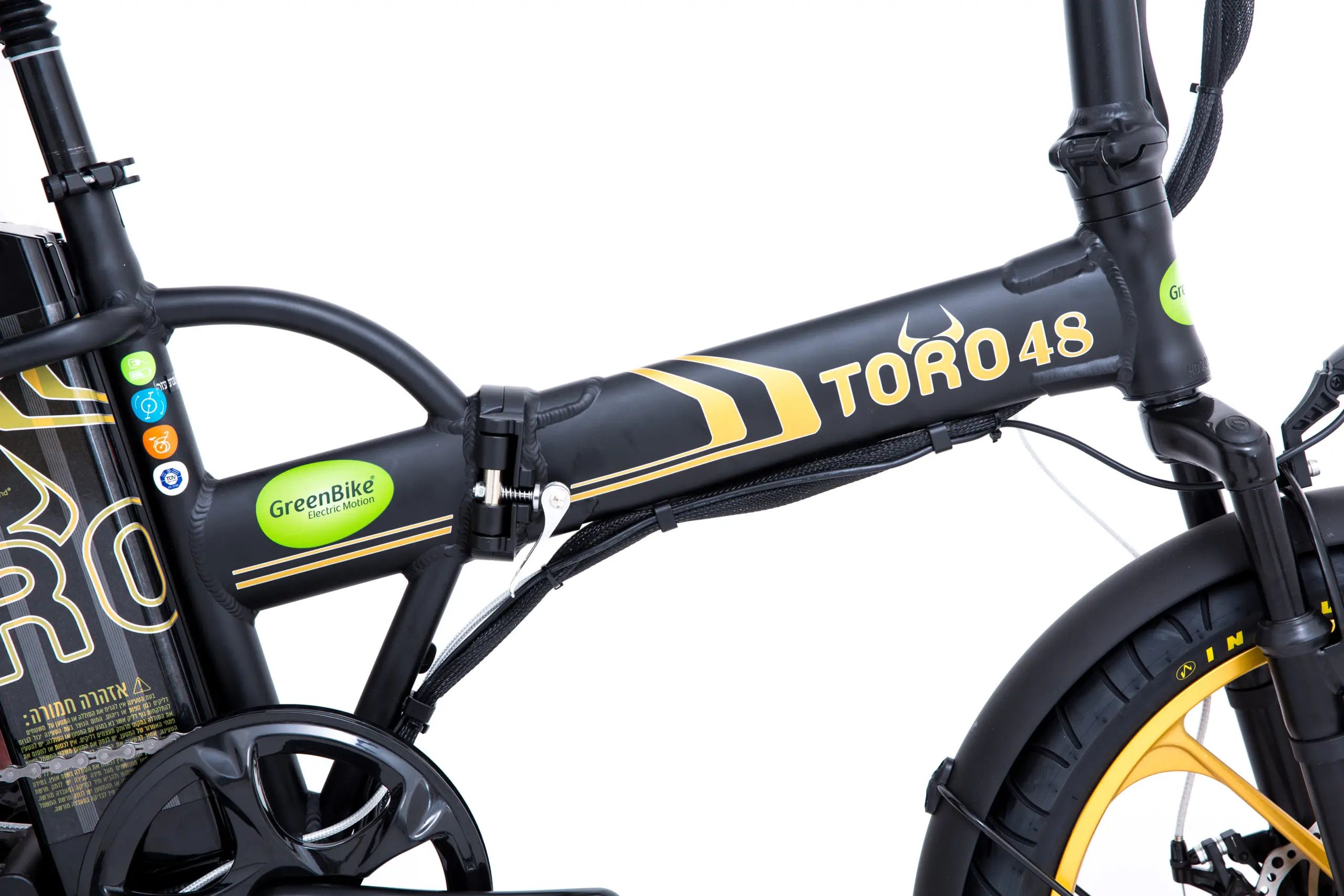 אופניים חשמליים Green-Bike TORO 48V/10.4AH יבואן רשמי