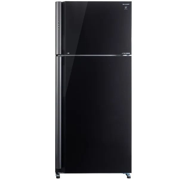 מקרר מקפיא עליון 588 ליטר SHARP דגם SJ-5778BK שארפ זכוכית שחורה - יבואן רשמי
