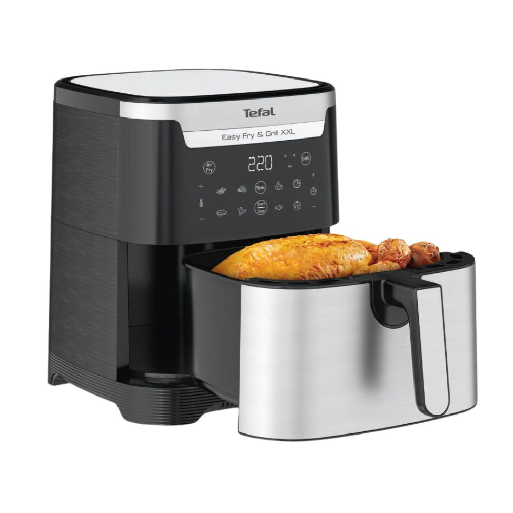 גריל בישול בריא XXL Tefal EY801D27 | נפח 6.5 ליטר, 8 תוכניות