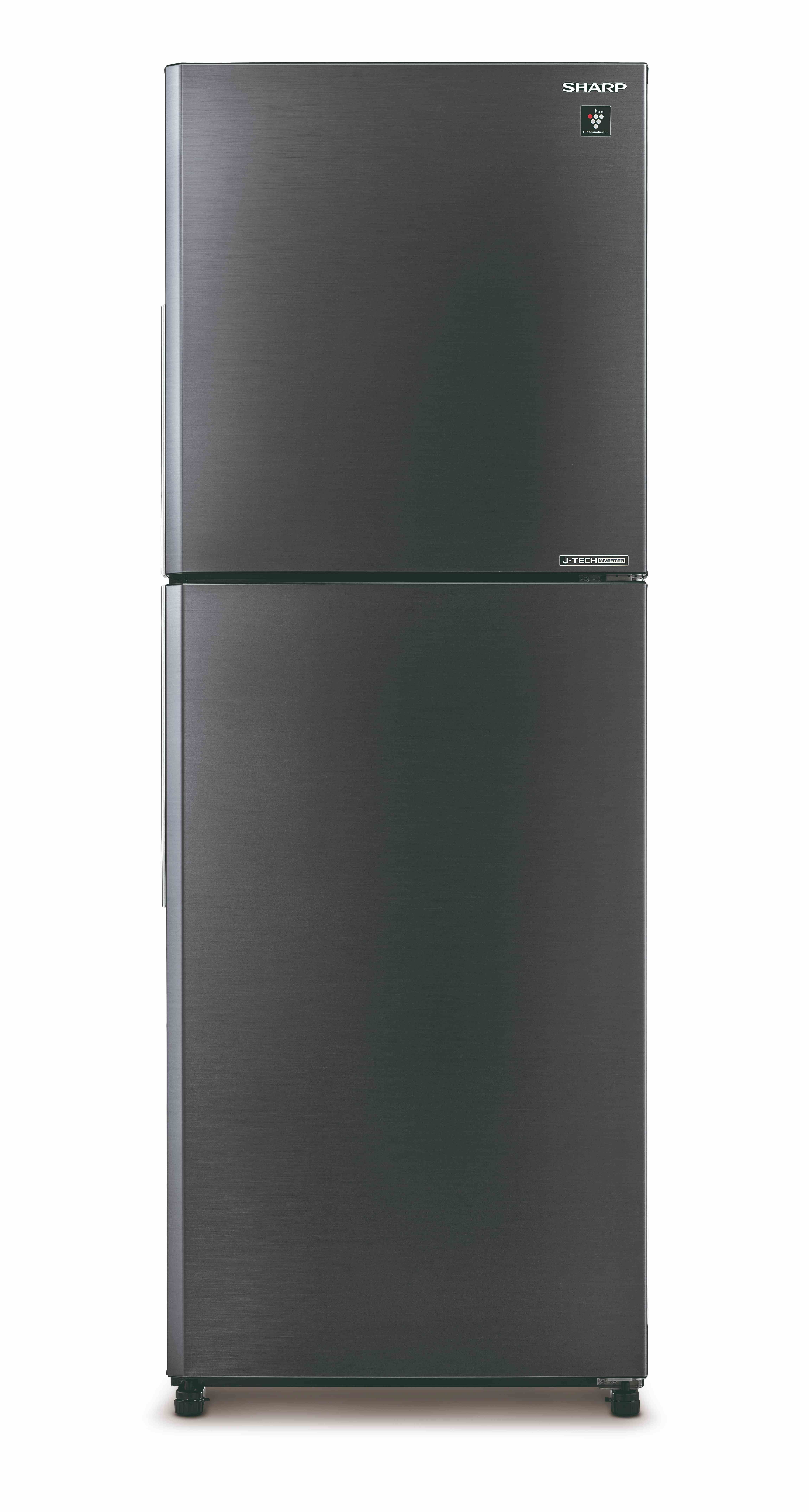 מקרר Sharp SJ-2236-DS נפח 360 ליטר | מקפיא עליון, 2 דלתות, נירוסטה כהה | יבואן רשמי