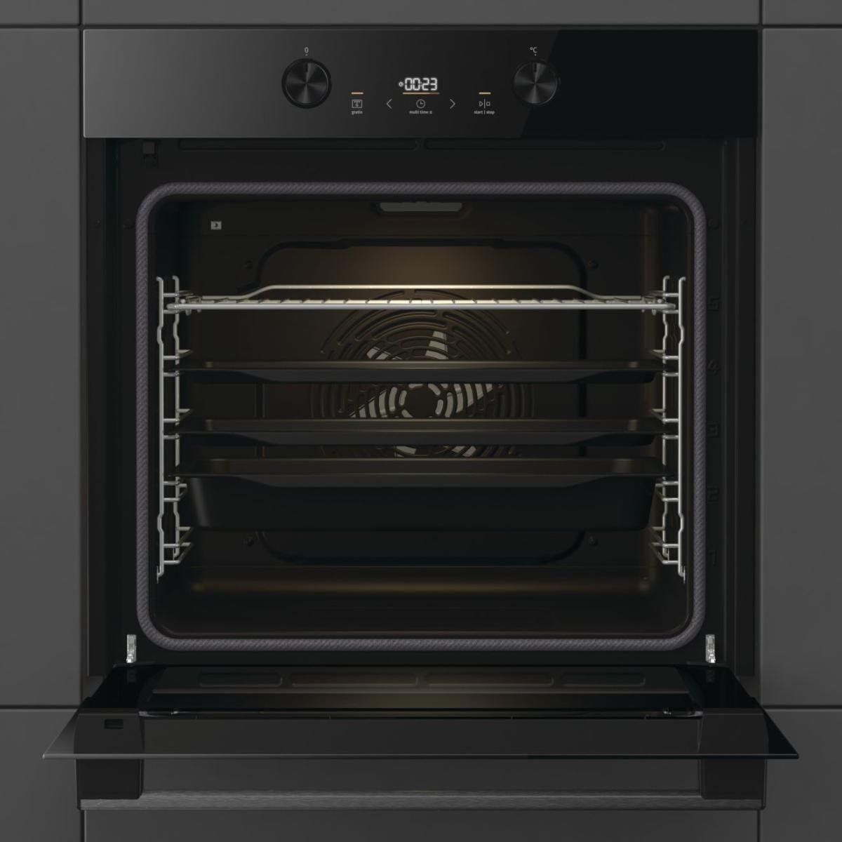 תנור בילד אין Gorenje BPS6737E04DBG פירוליטי | יבואן רשמי