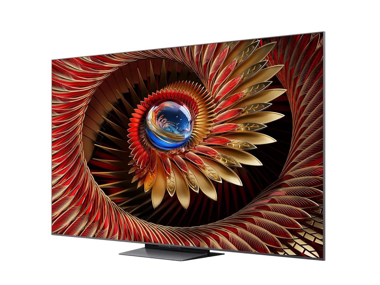 TCL 85C8K QD-Mini LED TV: חווית צפייה 4K מרהיבה עם שמע Bang & Olufse